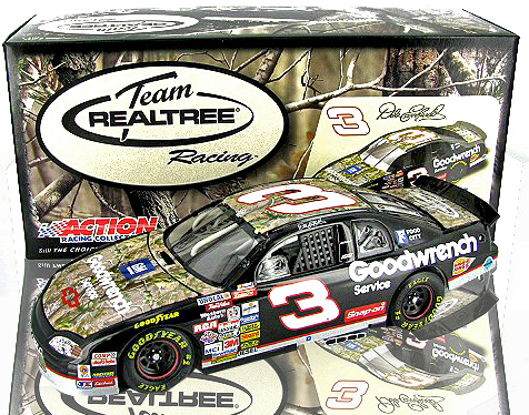 DALE EARNHARDT SR REALTREE CAMOFLAUGE SPECIAL 1/24 ACTION (DAMAGED BOX)