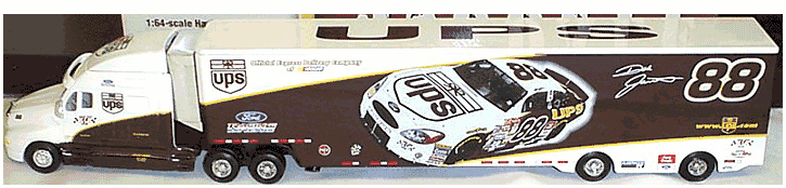 DALE JARRETT 2003 UPS HAULER 1/64 ACTION