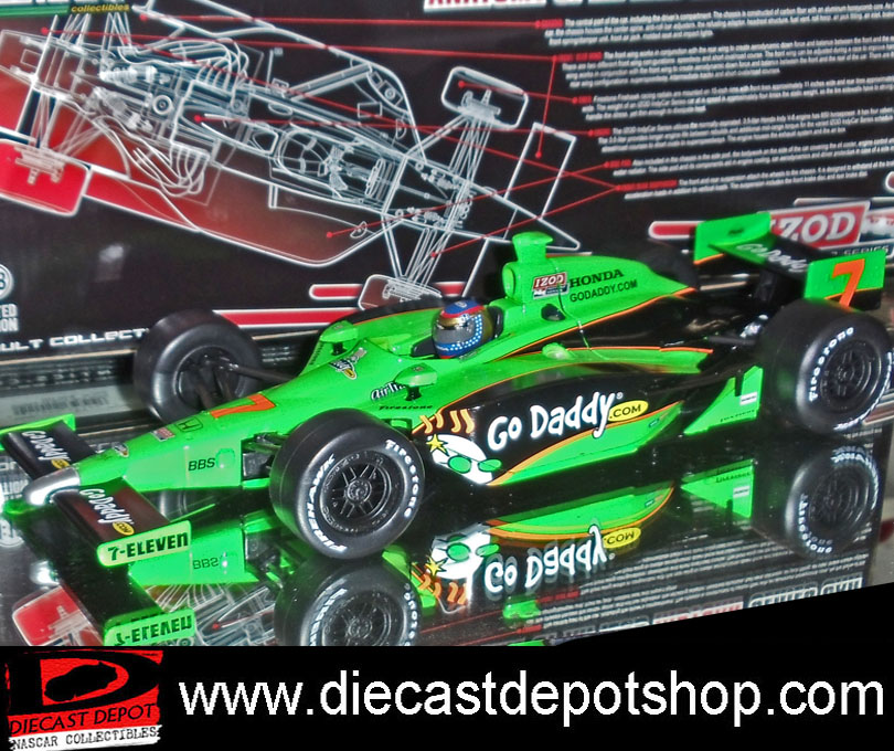 DANICA PATRICK 2011 GODADDY IRL INDY CAR 1/18 GREENLIGHT