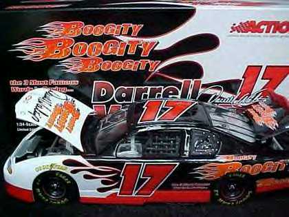 DARRELL WALTRIP 2003 BOOGITY BOOGITY BOOGITY AUTOGRAPHED 1/24 ACTION