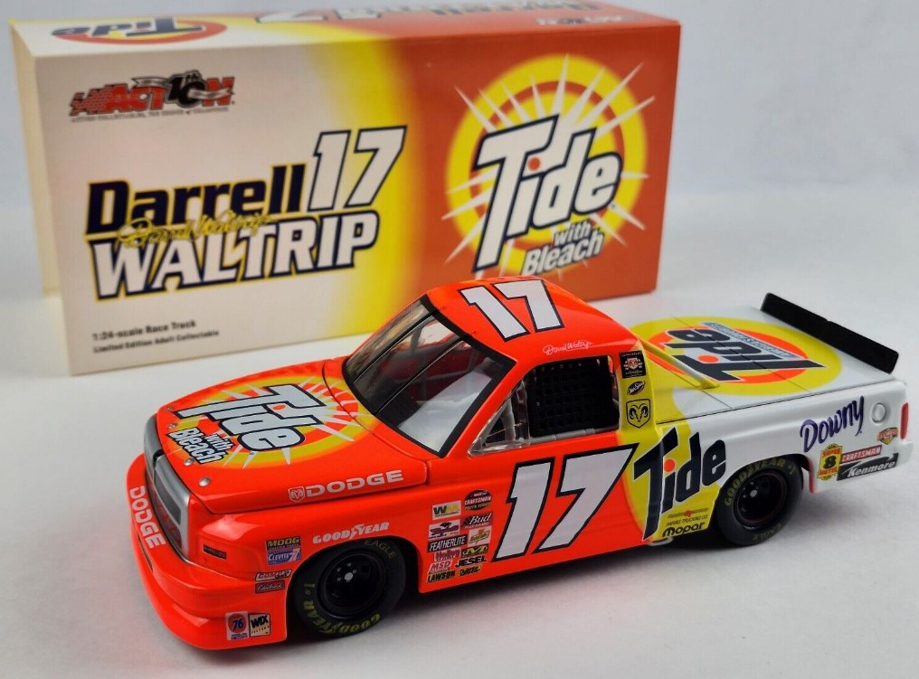 DARRELL WALTRIP TIDE WITH BLEACH TRUCK 1/24 ACTION