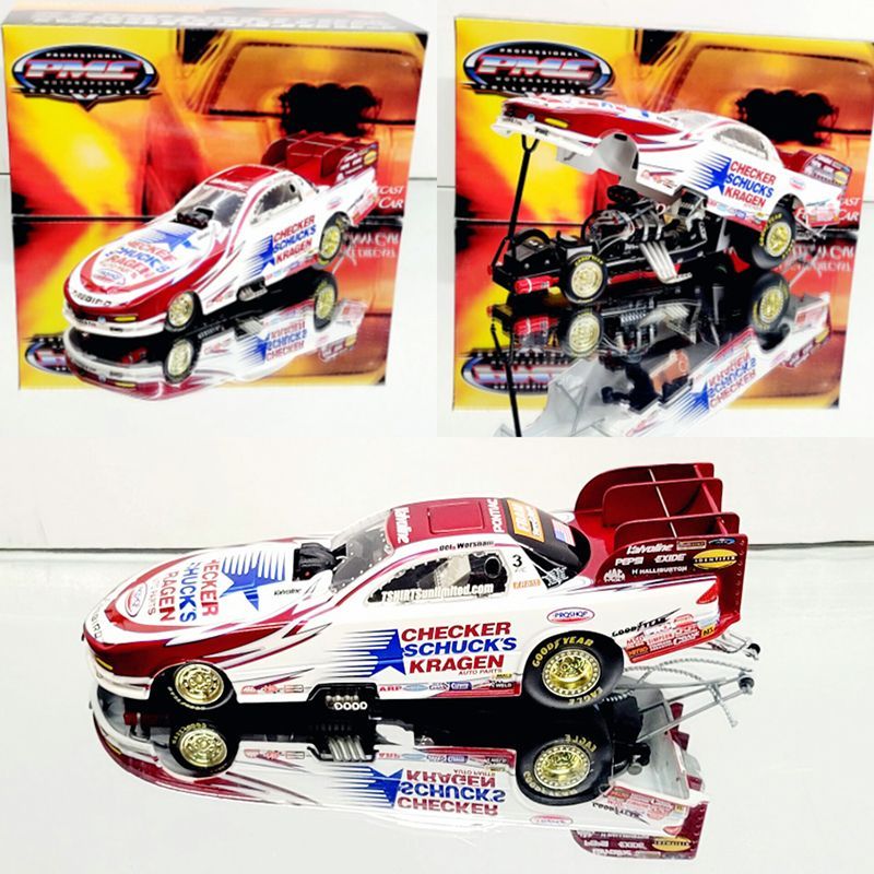 DEL WORSHAM 2003 CHECKERS SCHUCKS KRAGEN PONTIAC FIREBIRD NHRA FUNNY ...