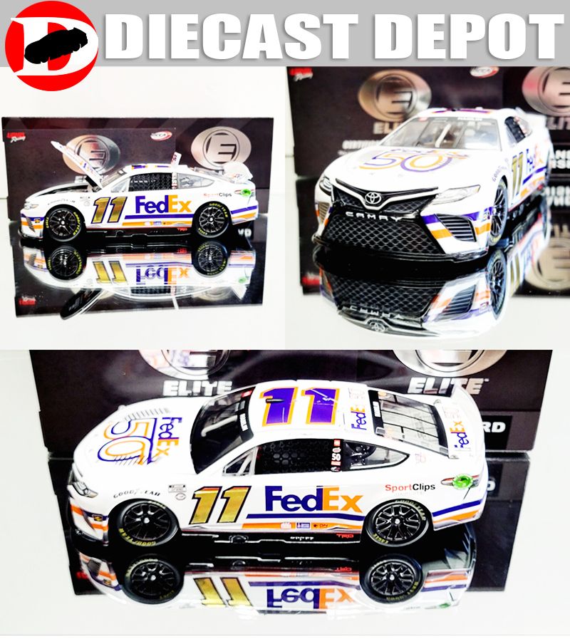 DENNY HAMLIN 2023 FEDEX 50 TOYOTA 1/24 ELITE SERIES