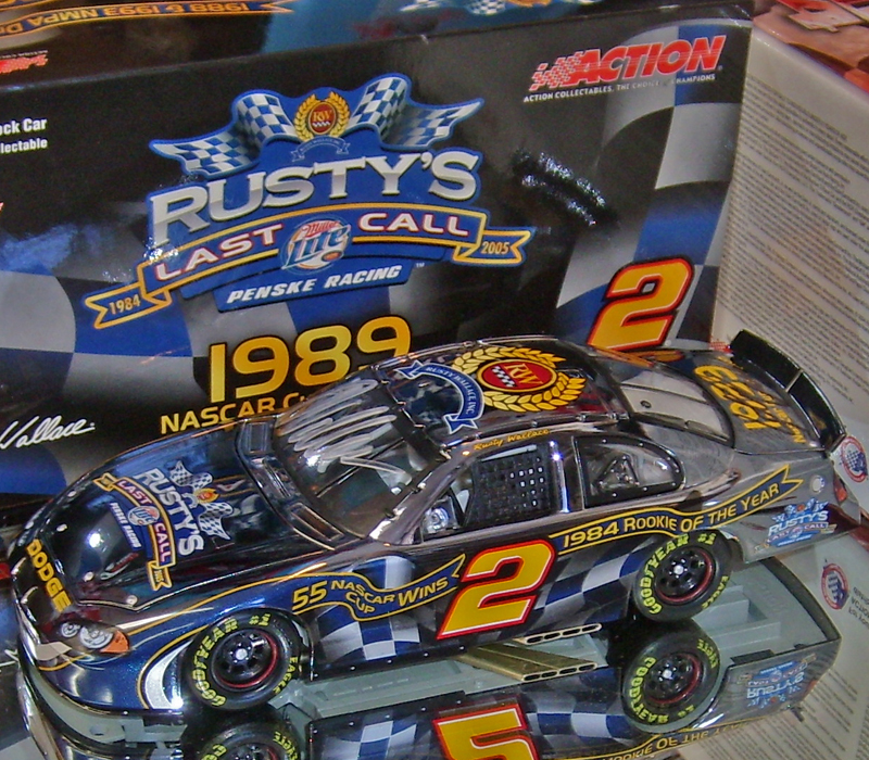 *DOUBLE AUTOGRAPHED* RUSTY WALLACE 2004 LAST CALL DEALER'S EXCLUSIVE ...