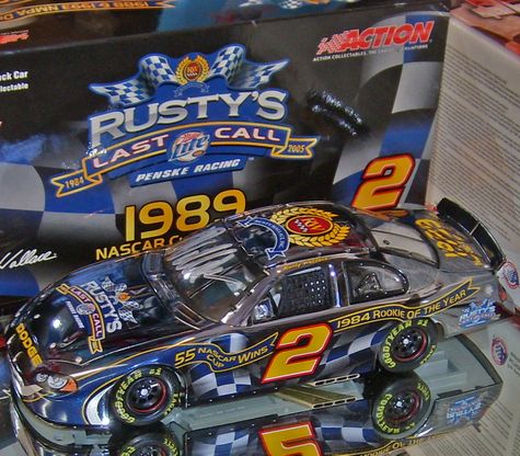 *DOUBLE AUTOGRAPHED* RUSTY WALLACE 2004 LAST CALL DEALER'S EXCLUSIVE ...