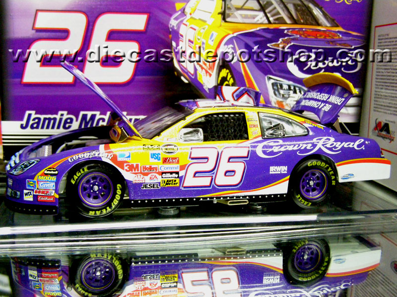 JAMIE MCMURRAY 2007 CROWN ROYAL 1/24 MOTORSPORTS AUTHENTICS