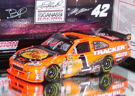 JAMIE MCMURRAY 2010 DAYTONA 500 RACED VERSION 1/24 ACTION