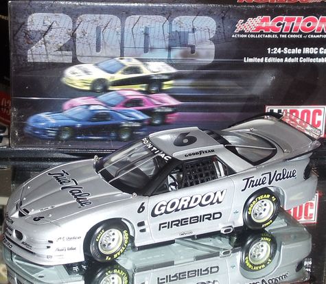 JEFF GORDON 1998 SILVER IROC 1/24 ACTION NASCAR DIECAST
