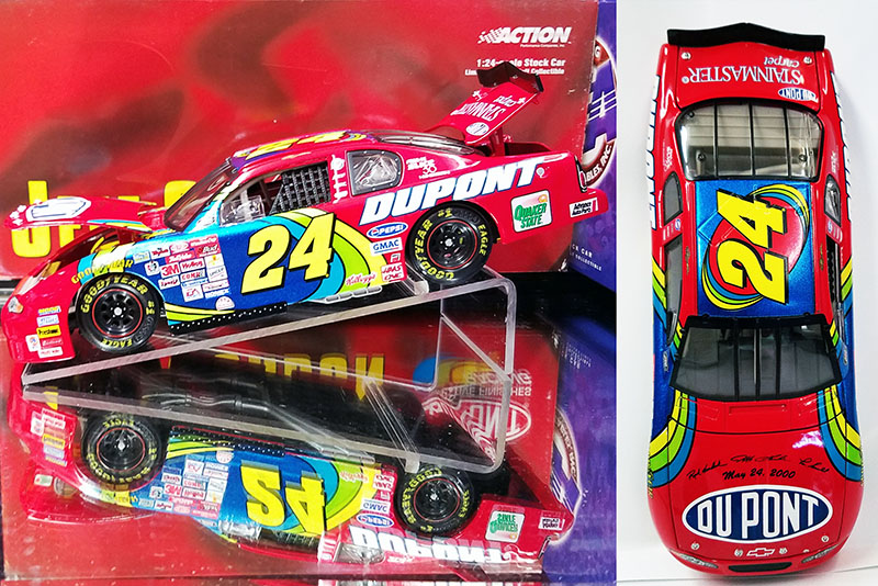 JEFF GORDON 2000 REVERSE PAINT SCHEME ALLSTAR RACE SPECIAL 1/24 ACTION