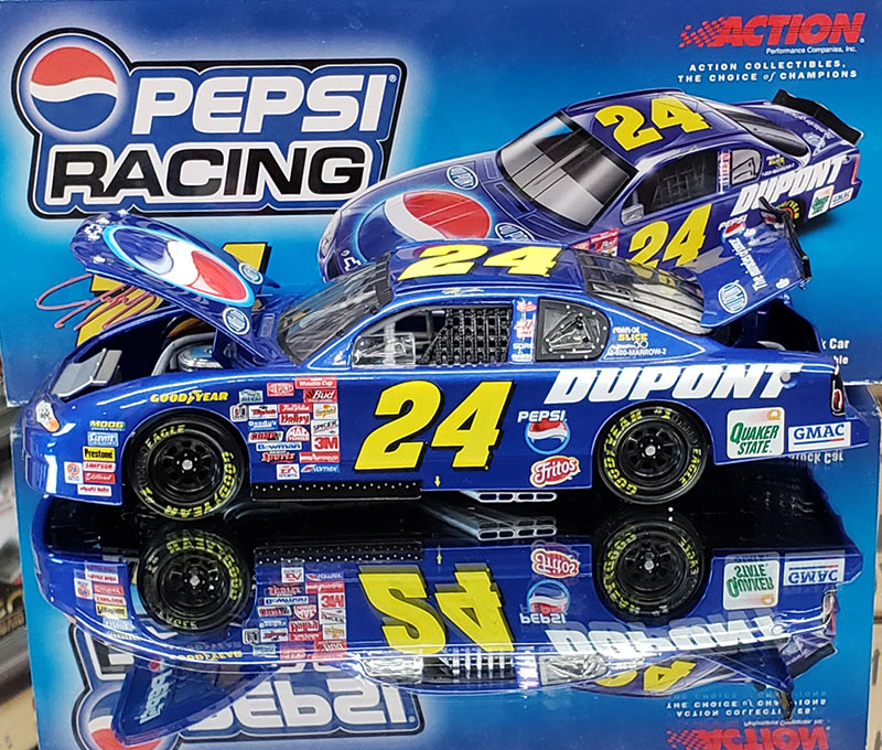 JEFF GORDON 2001 PEPSI 1/24 ACTION