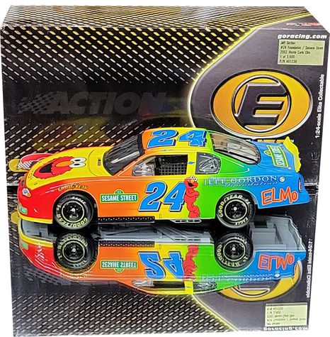 JEFF GORDON 2002 SESAME STREET ELMO #24 CHEVY 1/24 RCCA ELITE