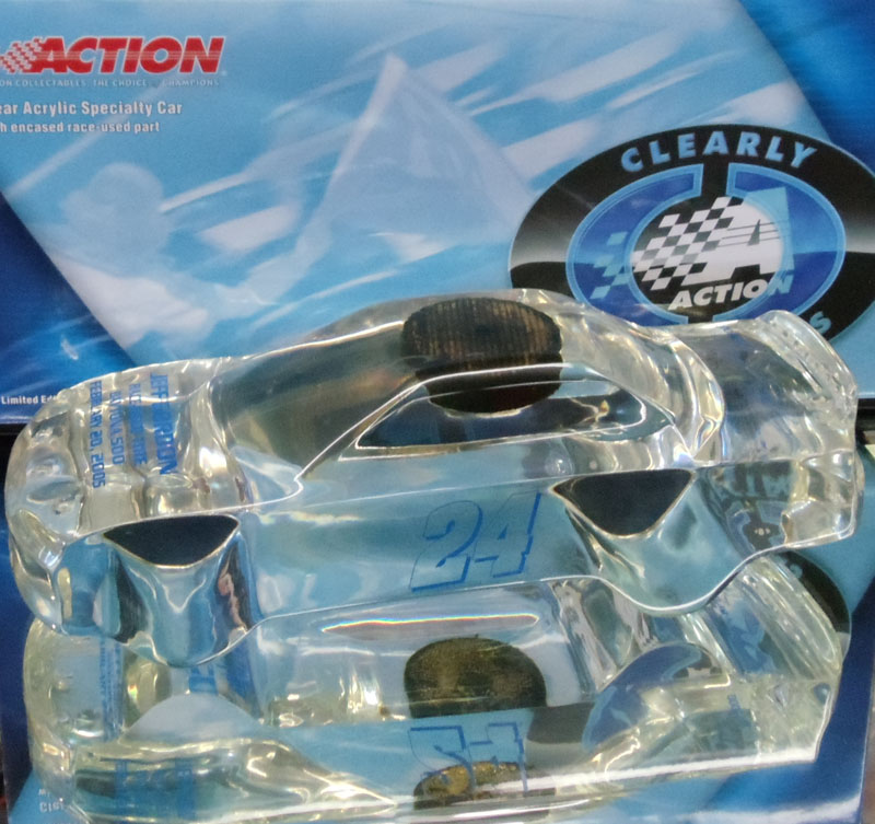 JEFF GORDON 2005 DAYTONA 500 TIRE PIECE CLEARY COLLECTIBLES by ACTION