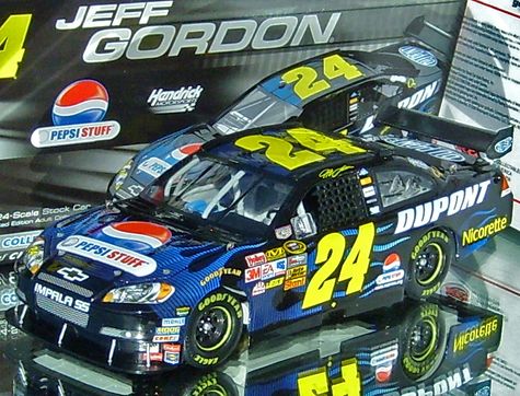 JEFF GORDON 2008 PEPSI STUFF 1/24 ACTION
