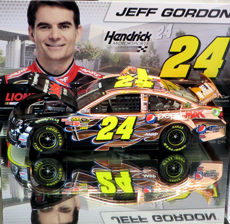 JEFF GORDON 2013 PEPSI MAX COPPER 1/24 ACTION (ONLY 224 MADE)