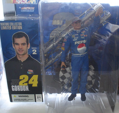JEFF GORDON PEPSI FIGURE ACTION MCFARLANE
