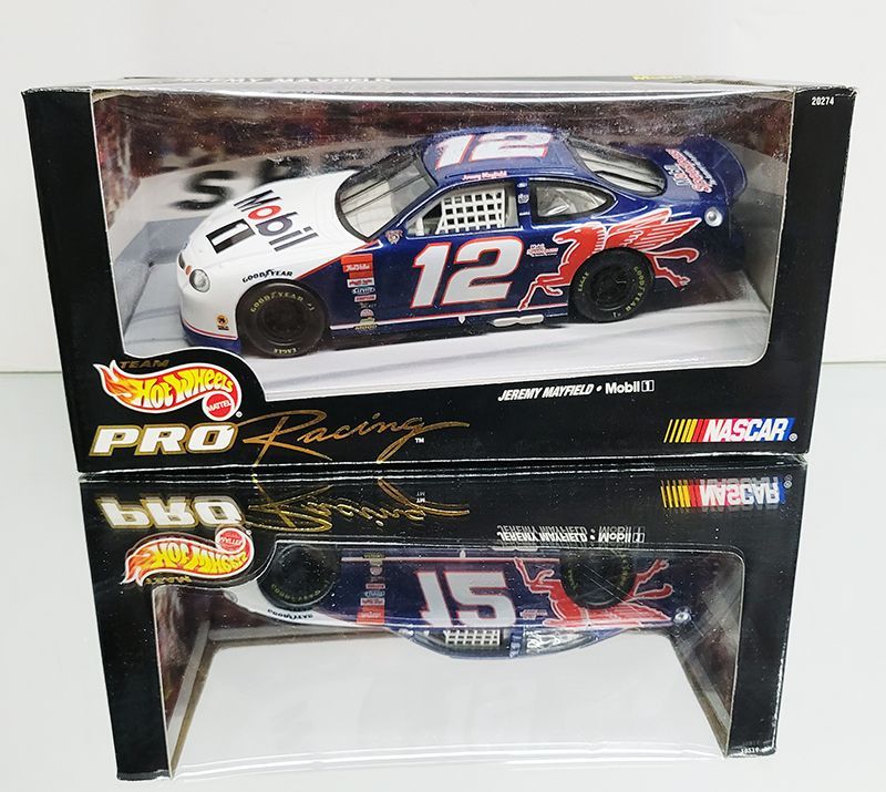 JEREMY MAYFIELD 1997 MOBIL ONE 1/24 HOT WHEELS PRO DIECAST