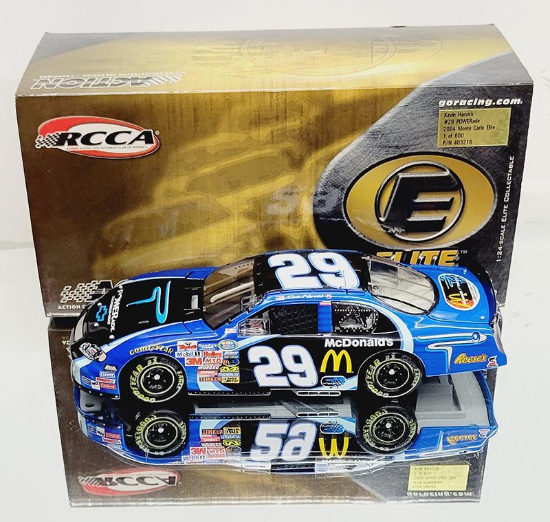 KEVIN HARVICK 2004 POWERADE 1/24 RCCA ELITE DIECAST