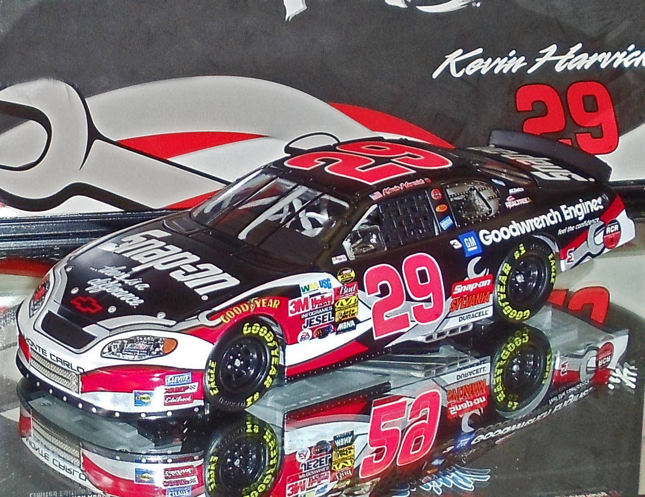 KEVIN HARVICK 2004 SNAP-ON SPECIAL PAINT FOR ALL-STAR WEEKEND 1/24 ...