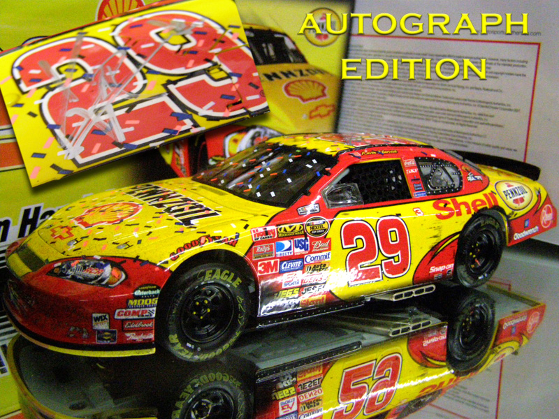 KEVIN HARVICK 2007 DAYTONA 500 WINNER RACED SHELL "CONFETTI CAR ...