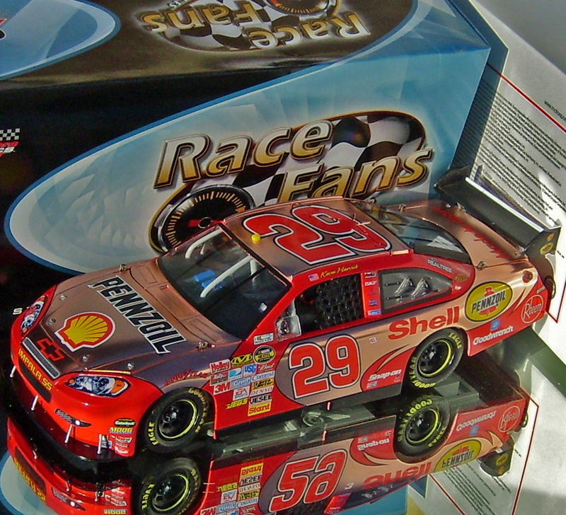 KEVIN HARVICK 2007 SHELL COT COPPER FINISH 1/24 ACTION