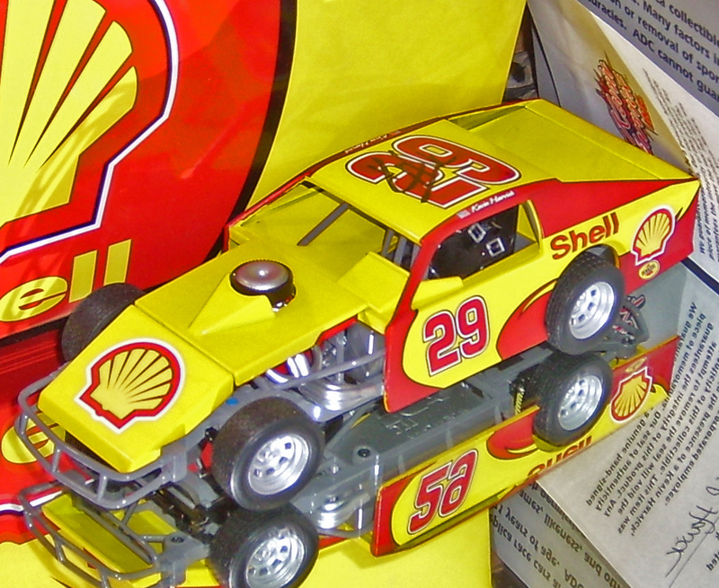 KEVIN HARVICK 2008 SHELL DIRT MODIFIED 1/24 ADC AUTOGRAPHED