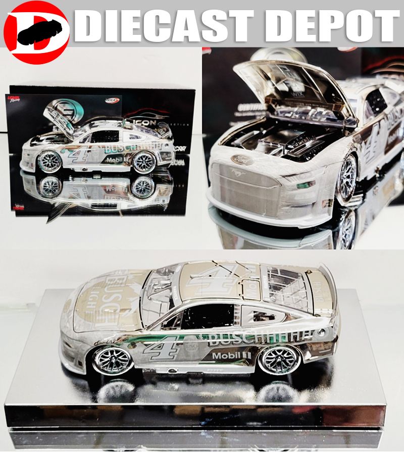 KEVIN HARVICK 2023 BUSCH LIGHT *ICON SERIES* #4 MUSTANG 1/24 RCCA ELITE ...