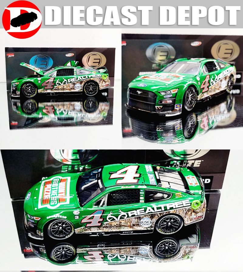 KEVIN HARVICK 2023 REALTREE GREEN/ HUNT BROTHERS PIZZA 1/24 ELITE ...