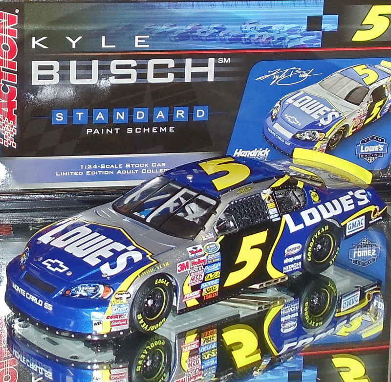 KYLE BUSCH 2006 #5 LOWES MONTE CARLO SS 1/24 ACTION