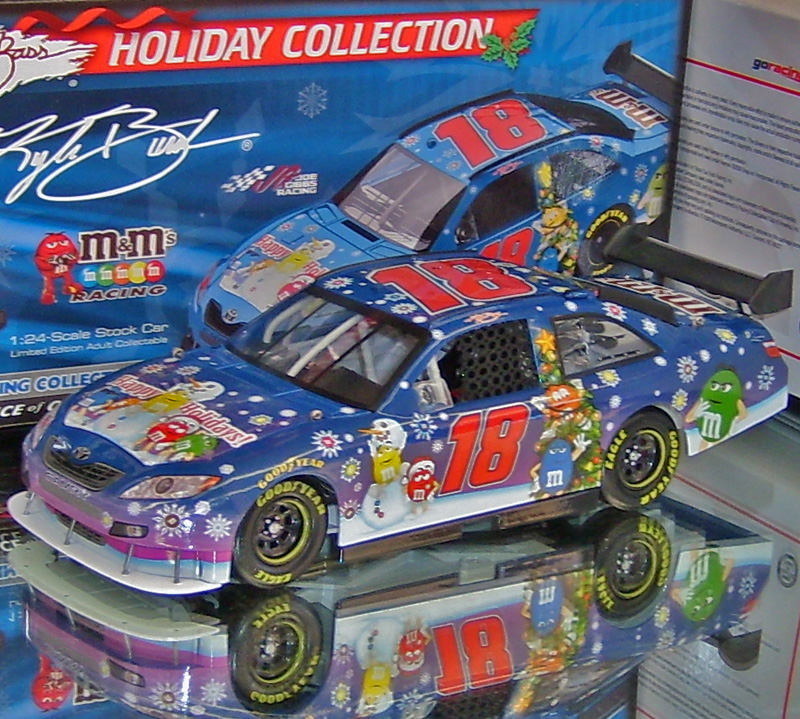 KYLE BUSCH 2008 HOLIDAY CAR BY SAM BASS 1/24 ACTION