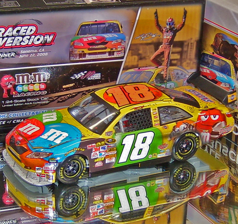 KYLE BUSCH 2008 SONOMA (INFINEON) RACED VERSION 1/24 ACTION