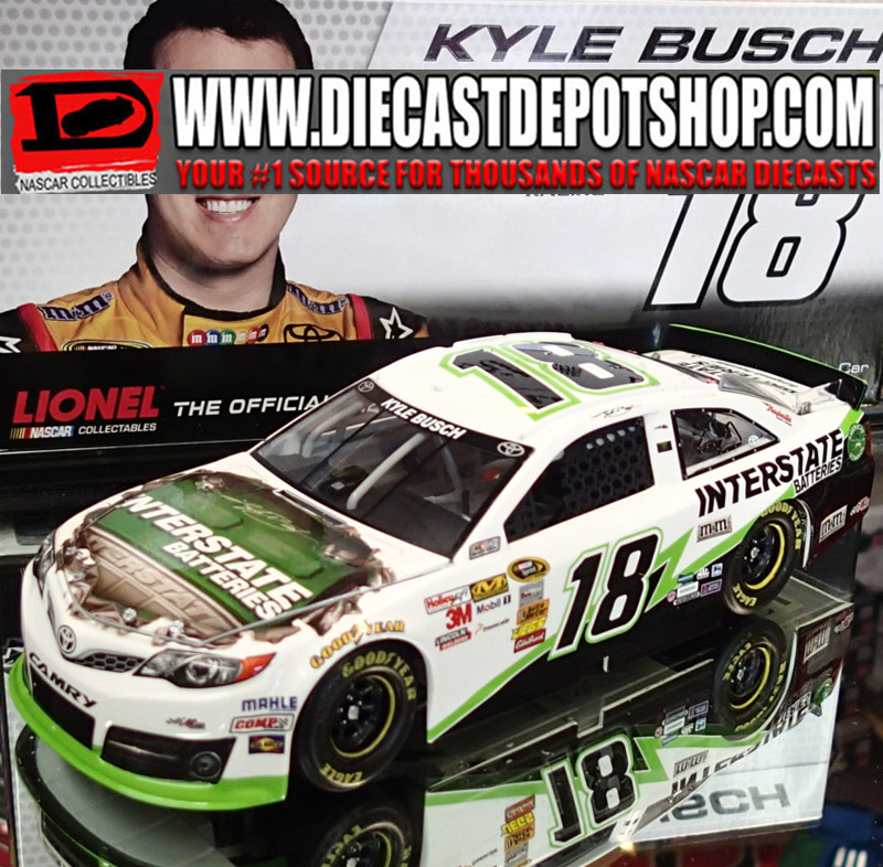 KYLE BUSCH 2013 INTERSTATE BATTERIES 1/24 ACTION