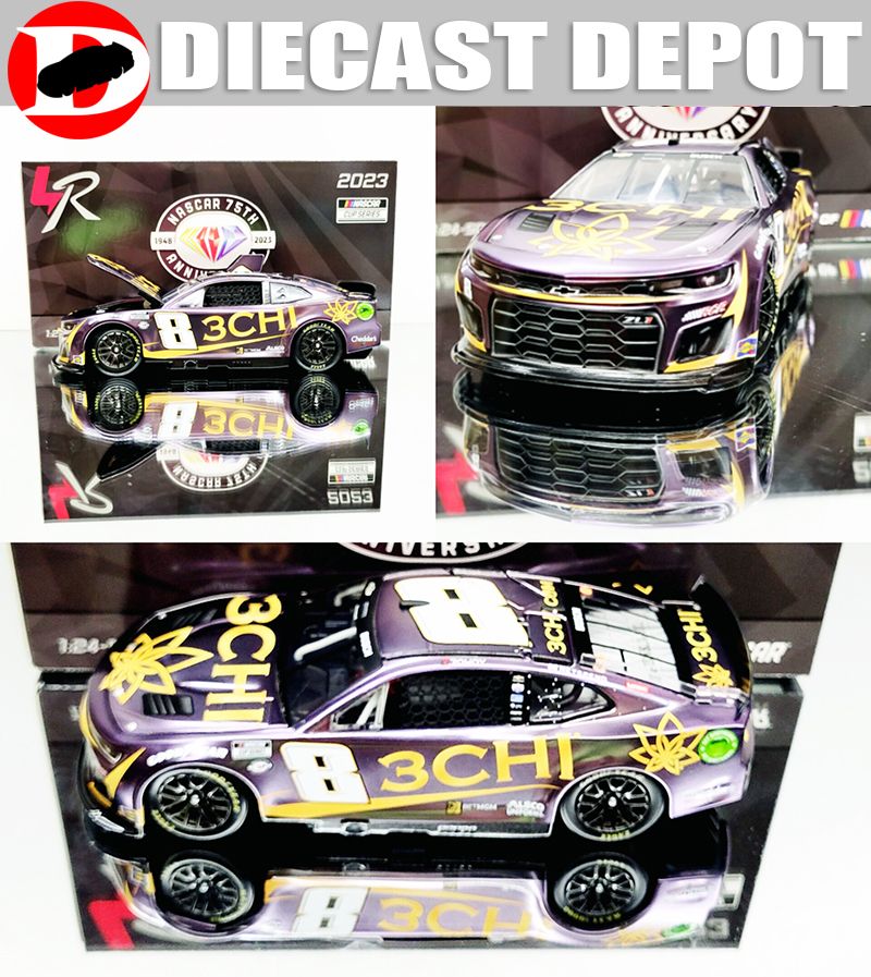 KYLE BUSCH 2023 3CHI #8 COLOR CHROME 1/24 ACTION COLLECTOR SERIES