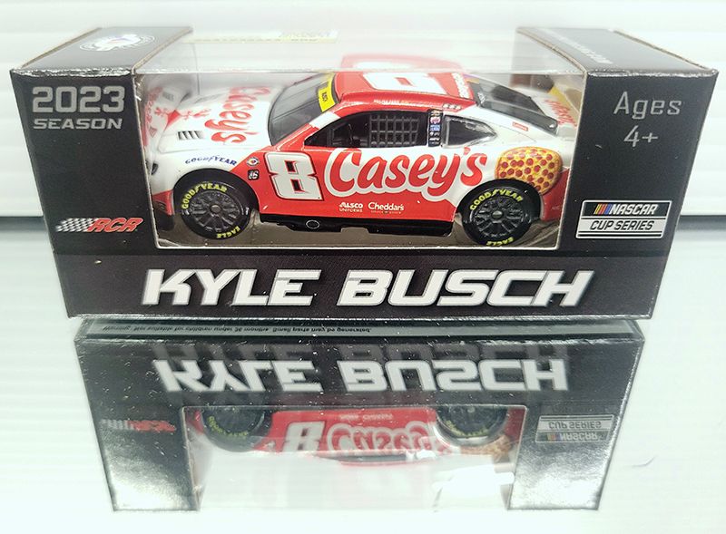 KYLE BUSCH 2023 CASEY'S PIZZA #8 CAMARO 1/64 ACTION DIECAST