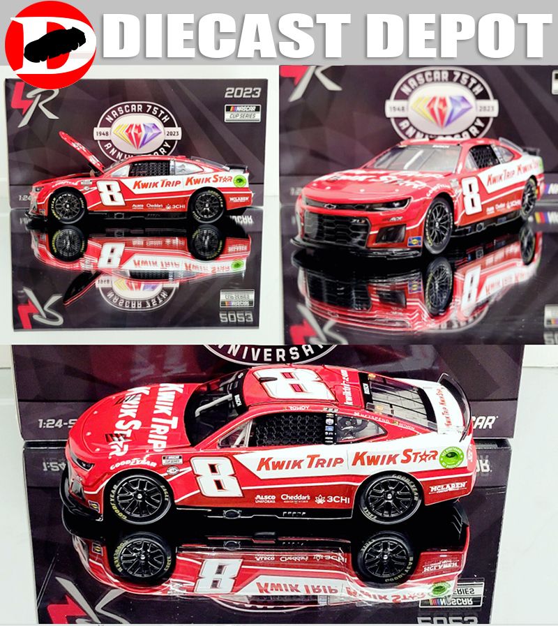 KYLE BUSCH 2023 KWIK TRIP / KWIK STAR #8 CAMARO 1/24 ACTION DIECAST