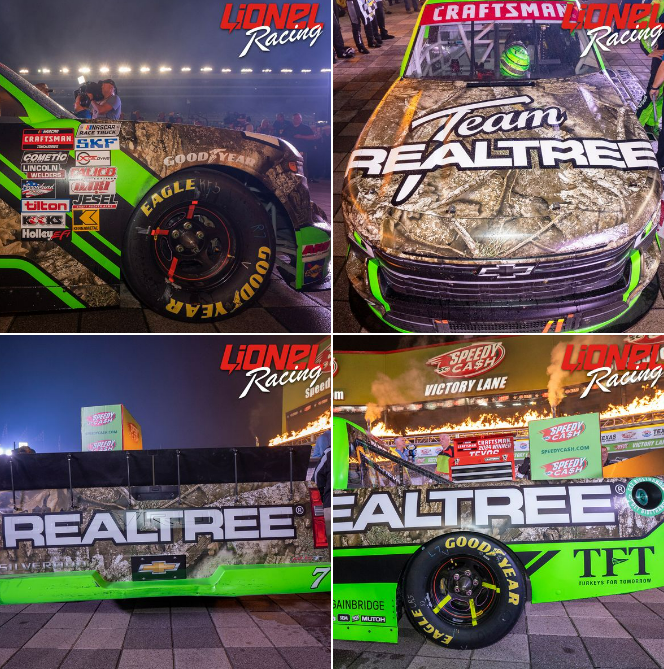 KYLE BUSCH 2024 TEXAS WIN RACED VERSION REALTREE TRUCK 1/64 ACTION ...