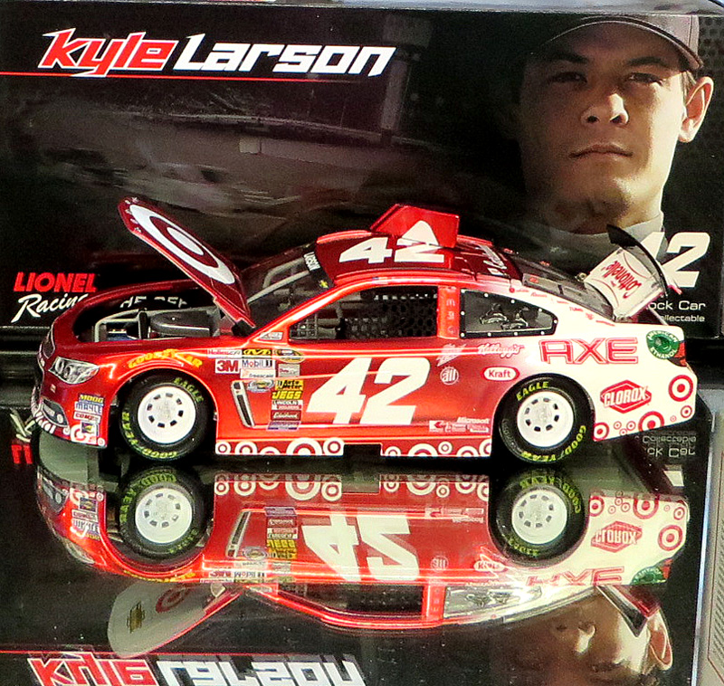 KYLE LARSON 2014 TARGET LIQUID COLOR 1/24 ACTION (Only 72 made)