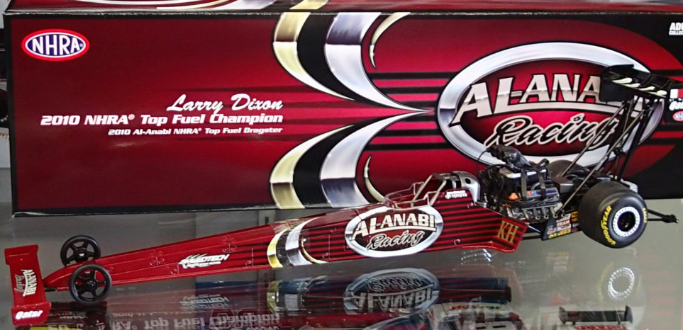 LARRY DIXON 2010 AL-ANABI RACING CHAMPION 1/24 AUTOWORLD