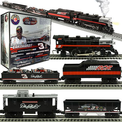 LIONEL DALE EARNHARDT SR READY-TO-RUN ELECTRIC TRAIN SET