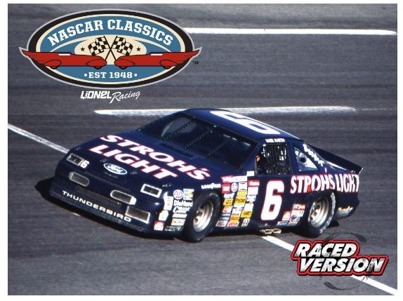 MARK MARTIN 1989 FIRST WIN ROCKINGHAM RACED VERSION STROH'S LIGHT #6 ...