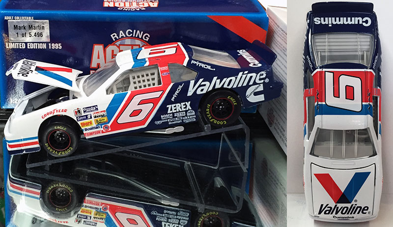 MARK MARTIN 1995 VALVOLINE 1/24 ACTION