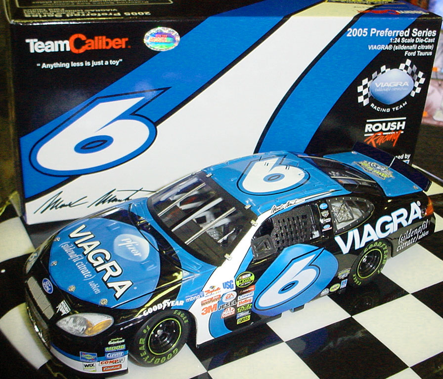 MARK MARTIN 2005 VIAGARA "SALUTE" 1/24 TEAM CALIBER PREFERRED