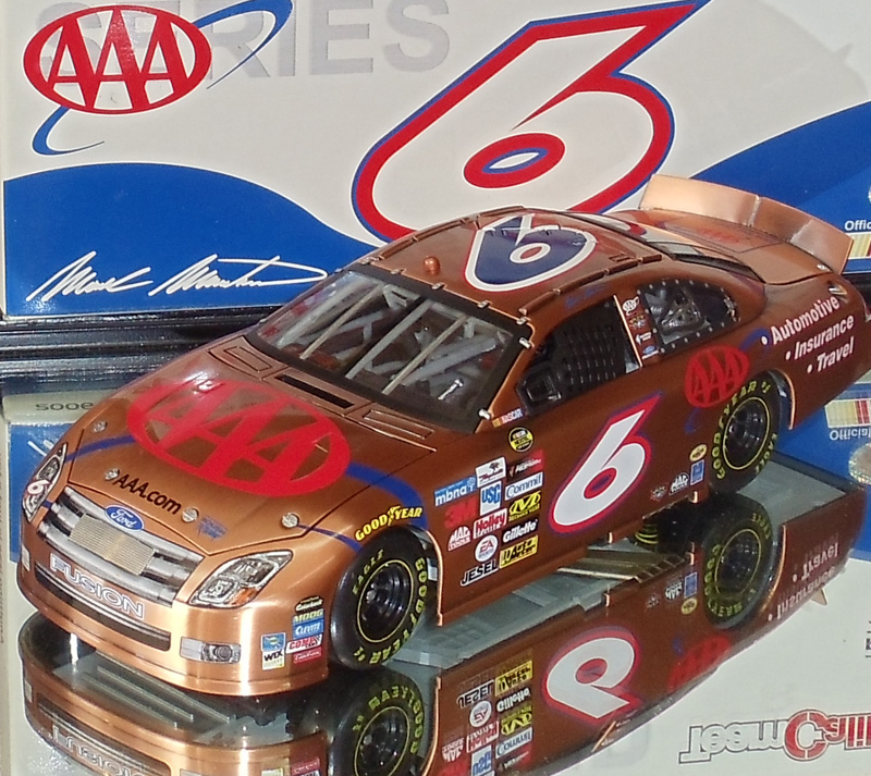 MARK MARTIN 2006 AAA COPPER SPECIAL 1/24 TEAM CALIBER PREFERRED