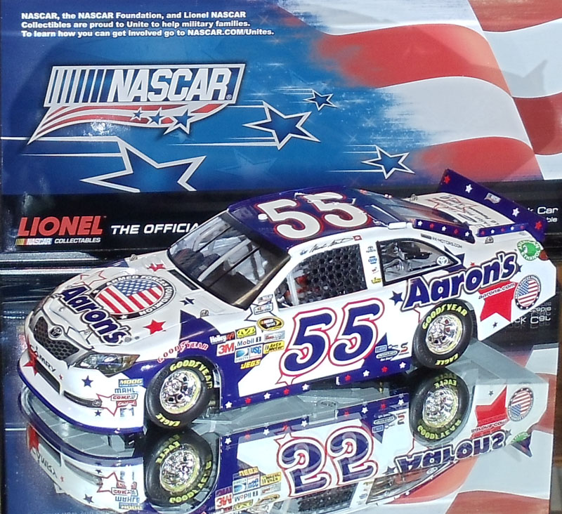 MARK MARTIN 2012 NASCAR UNITES PATRIOTIC SPECIAL 1/24 ACTION