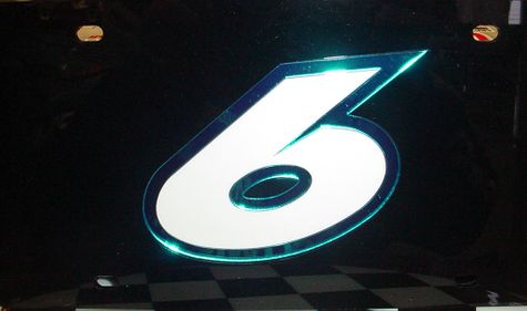 MARK MARTIN #6 LASER TAG