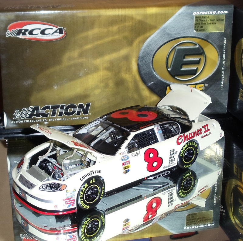 MARTIN TRUEX JR 2003 RALPH EARNHARDT TRIBUTE 1/24 RCCA ELITE