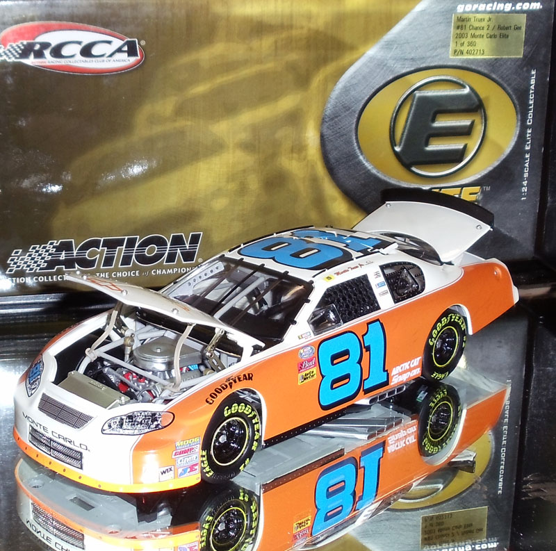 MARTIN TRUEX JR 2003 ROBERT GEE TRIBUTE 1/24 RCCA ELITE