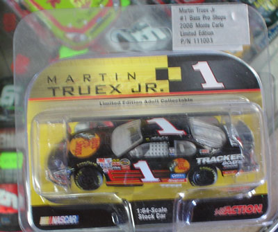 MARTIN TRUEX JR 2006 BASS PRO SHOPS #1 ROOKIE 1/64 ACTION