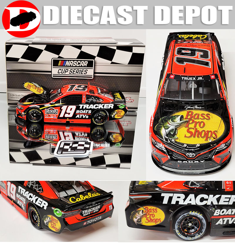 MARTIN TRUEX JR 2021 MARTINSVILLE WIN RACED VERSION BASS PRO SHOPS #19 ...