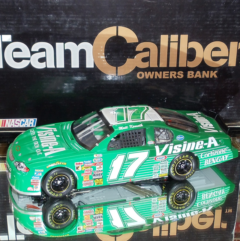 MATT KENSETH 2001 VISINE-A 1/24 TEAM CALIBER OWNER'S BANK