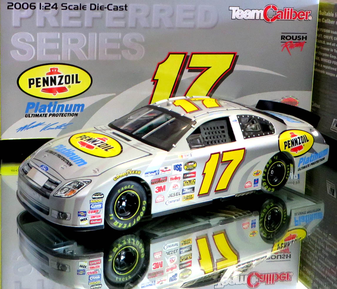MATT KENSETH 2006 PENNZOIL PLATINUM 1/24 TEAM CALIBER PREFERRED